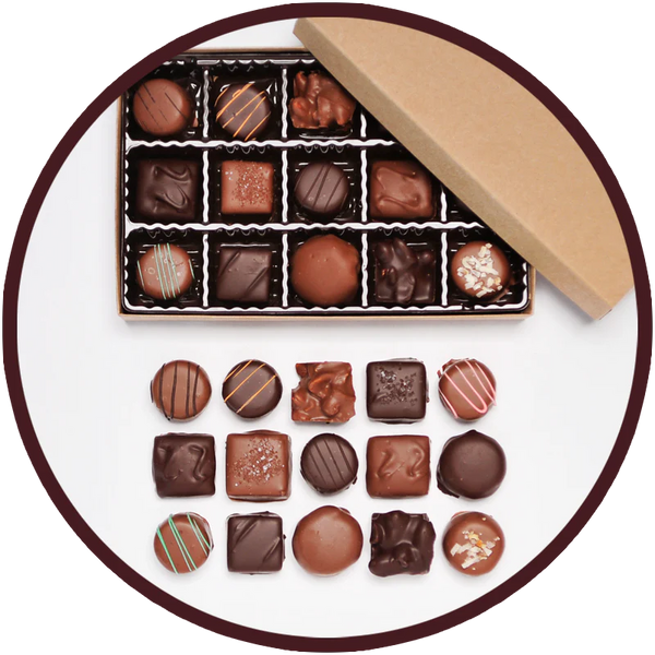 Kalona Chocolate 15-Piece Box - E's Florals